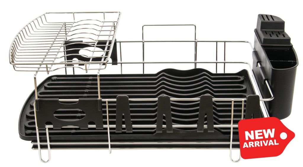 NEW---PremiumRacks Large Professional Dish Rack - 304 Stainless Steel